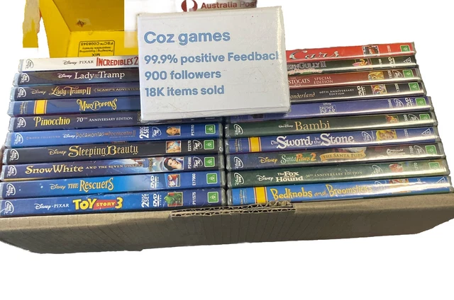 DISNEY DVD COLLECTION Kids Movie Bundle X20 Cases All Brand New And ...