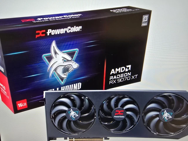 POWERCOLOR RADEON RX 9070 XT 16GB Hellhound Graphics Card £1,026.72 ...
