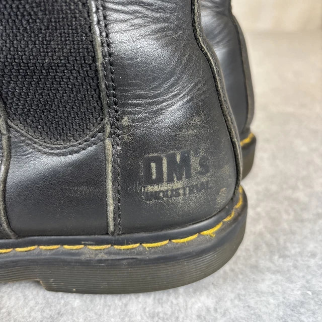 DR. MARTENS INDUSTRIAL Fusion Steel Toe Chelsea Work Boots Black ...