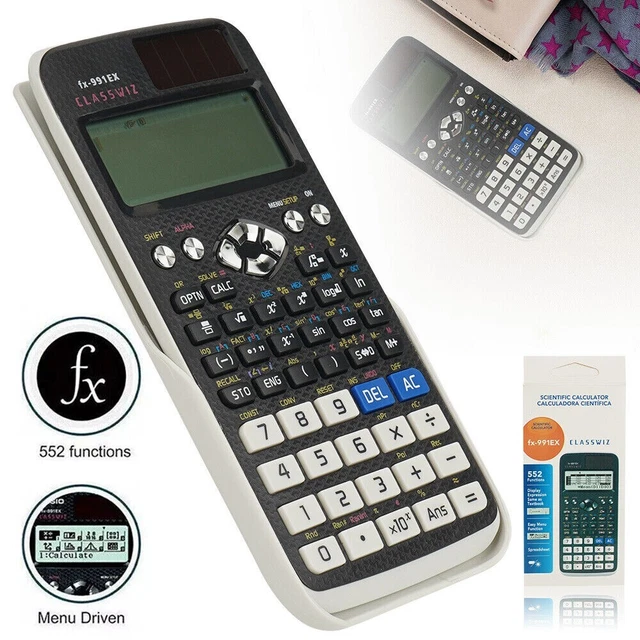FX-991EX CLASSWIZ ADVANCED Engineering Scientific Calculator 552 ...
