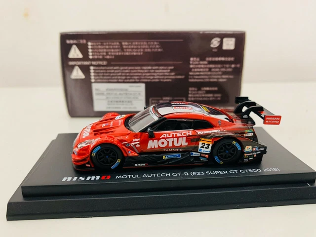 NISMO MOTUL AUTECH GT-R #23 Super GT GT500 2018 Red 1/64 Scale DieCast ...