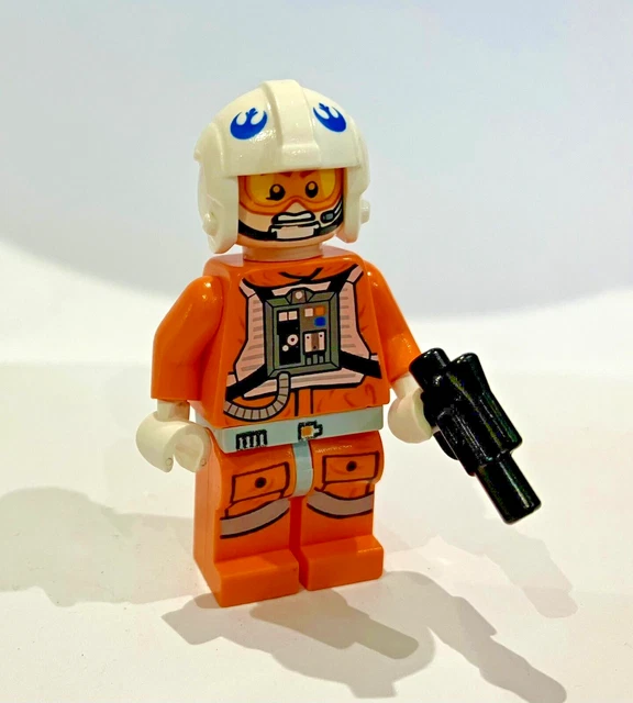 LEGO LUKE SKYWALKER pilot outfit minifigure & Gun. . Star wars sets £5. ...