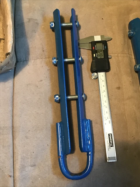 HEAVY DUTY ROPE Tulip Fitting Clamp Eye school Gym Climbing Swing 30mm ...