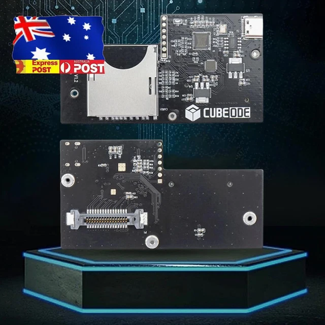 CUBEODE V1.2 GC Loder Black Optical Drive Emulator for NGC GameCube ...