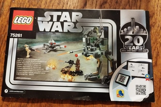 BAUANLEITUNG LEGO STAR Wars 75261 EUR 2,00 - PicClick DE