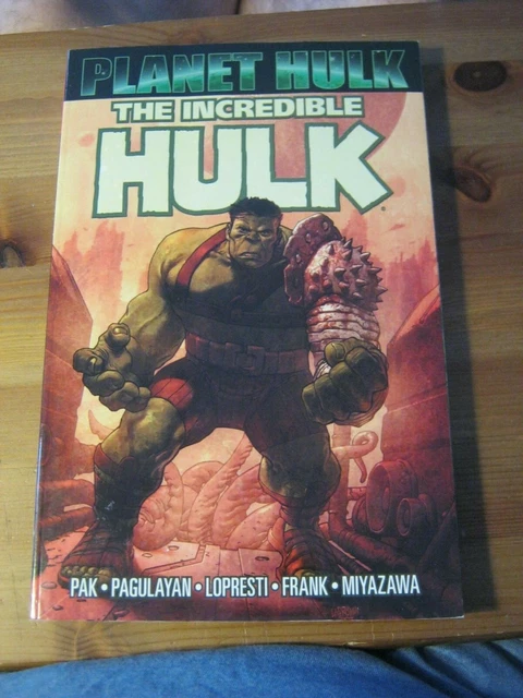INCREDIBLE HULK PLANET Hulk Deluxe TPB Greg Pak Marvel Comics Reprint ...