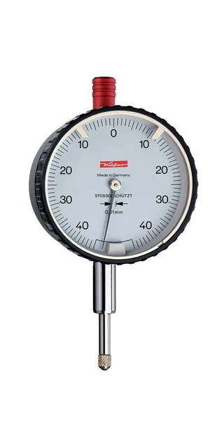 KÄFER SICHERHEITSMESSUHR DIN 878 SI-90 0,8 mm Ablesung 0,01 mm mit ...