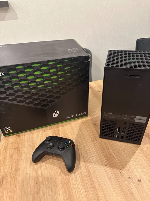 MICROSOFT XBOX SERIES X 1 To Console - Noir - Très peu servie EUR 320 ...