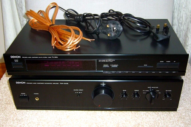 DENON PMA-250SE INTEGRATED Amplifier plus Denon TU-260L Tuner-Free ...