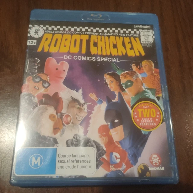 ROBOT CHICKEN - DC Comics Special (Blu-ray, 2013) Brand New Region 0 Adult Swim $8.88 - PicClick AU