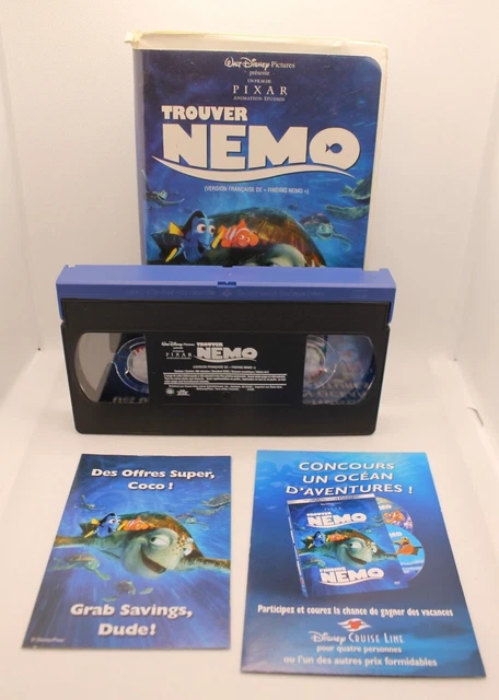 DISNEY-PIXAR FINDING NEMO 2003 VHS French Language Version Trouver Nemo ...
