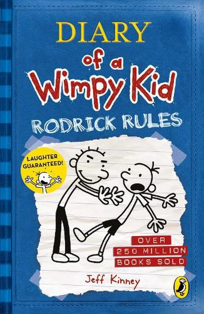 DIARY OF A Wimpy Kid: Rodrick Rules (Book 2) by Jeff Kinney (English ...