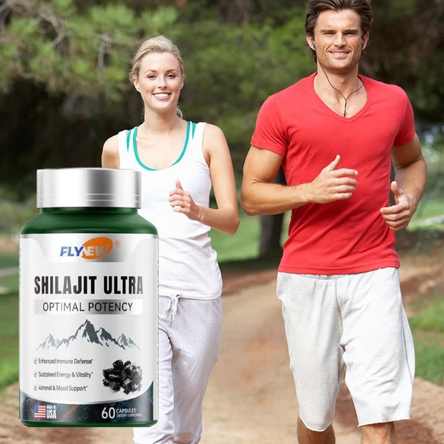 FLYNEW SHILAJIT ULTRA Optimal Potency, Energy& Vitality, Shilajit L ...