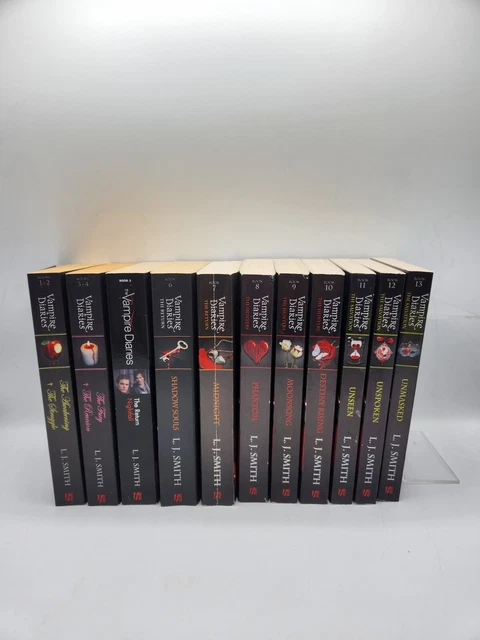 VAMPIRE DIARIES BOOK Set The Complete Collection 1 - 13 Book Set by L. J. Smith EUR 37,45 ...