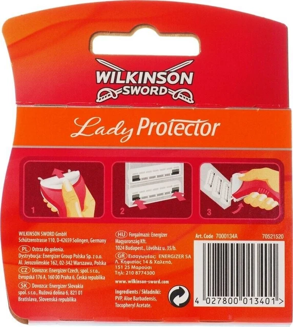 WILKINSON SWORD LADY PROTECTOR Recharges de lames de rasoir - Bande ...