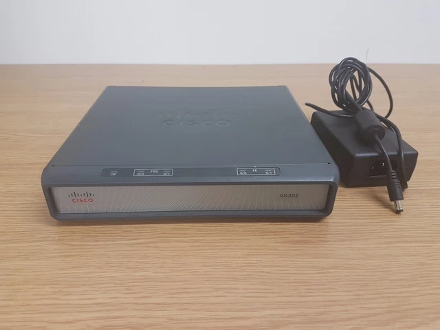 CISCO VG202 V01 Analog Voice Gateway with PSU Inc VAT £48.50 - PicClick UK