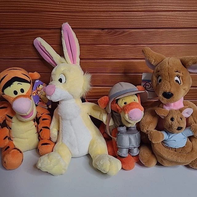 WINNIE THE POOH Plush Lot Kanga Roo Rabbit Tigger £33.97 - PicClick UK