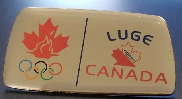 RARE VANCOUVER OLYMPIC 2010 LUGE CANADA NOC COC pin 2024 Paris Trader ...