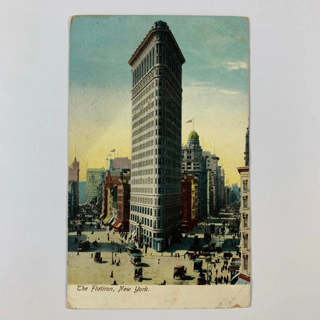 POSTCARD NEW YORK City NYC Flatiron Building Pre-1907 Unposted ...