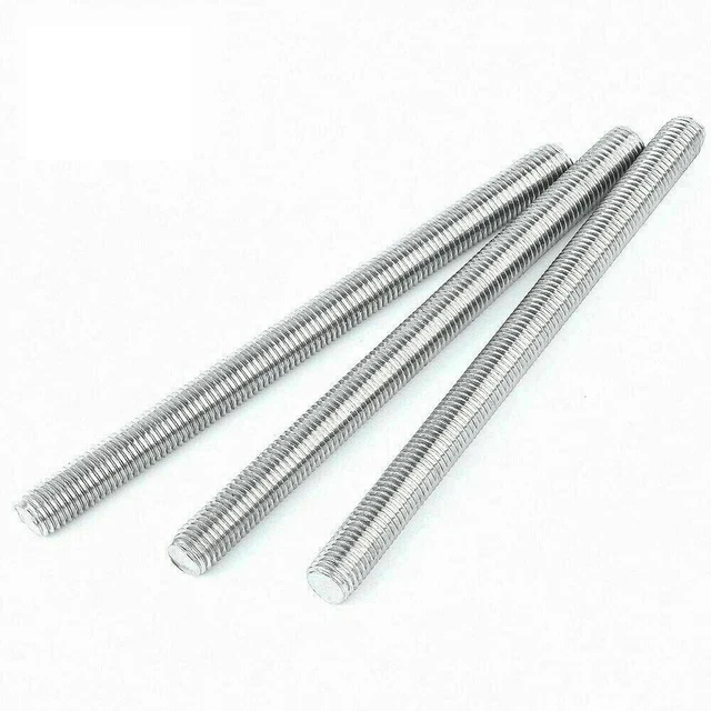 LONG THREADED SCREW Fully Threaded Rod M2 x 100mm Length Screw Right ...
