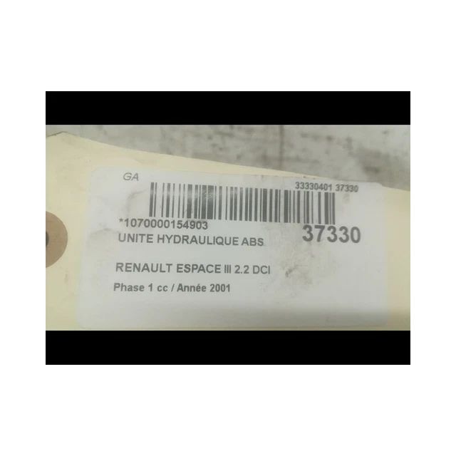 UNITÉ HYDRAULIQUE ABS renault ESPACE III 6025370908 37330 EUR 180,00 ...