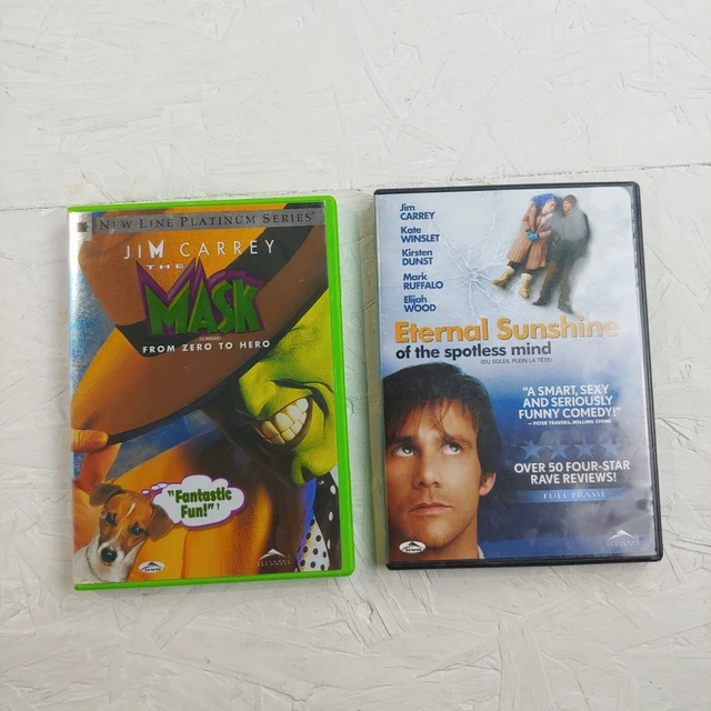 MASK DVD DISC Set Eternal Sunshine of the Spotless Mind Jim Carrey $14. ...