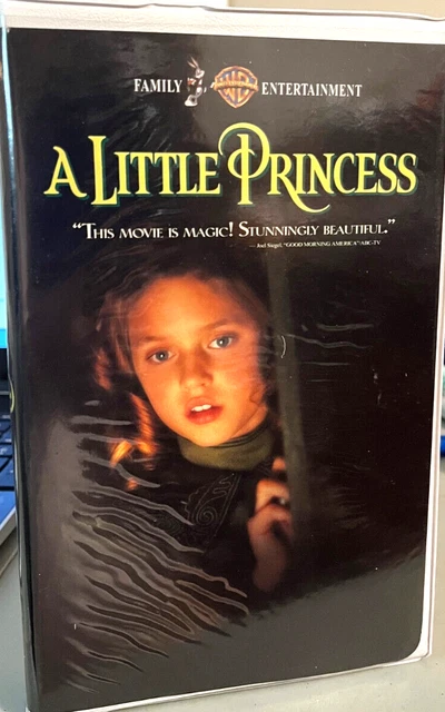 A LITTLE PRINCESS VHS Movie Warner Brothers Family Entertainment ...