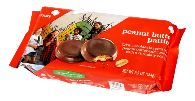 GIRL SCOUT COOKIES 🍪 2025 🍪 12 Boxes 🍪 Peanut Butter Patties 🍪 Free ...