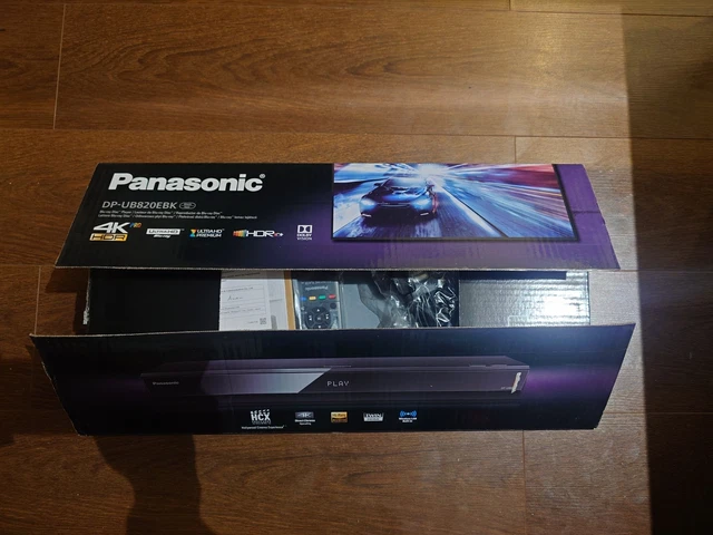 PANASONIC DP-UB820EBK 4K Ultra HD Blu-ray Player - Black £250.30 ...
