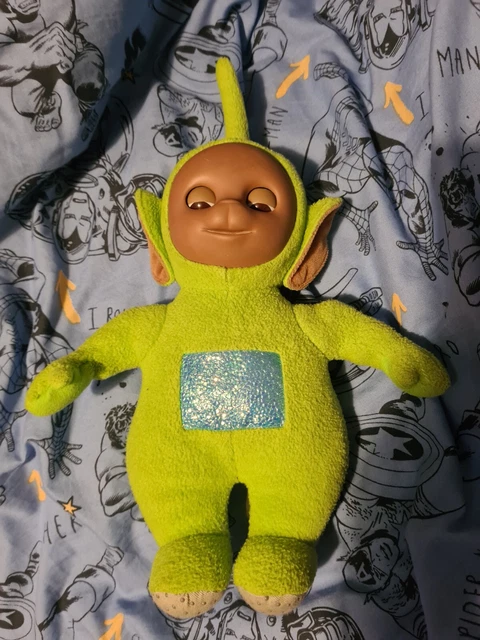 Original Teletubbies Dipsy Soft Toy 1996 Eyes Open And Close Plush