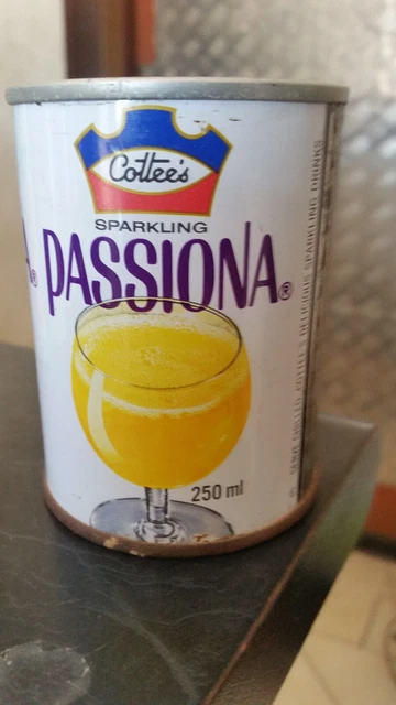 Rare Vintage Cottees Passiona Soft Drink Tin Can Eur 15113 Picclick Fr