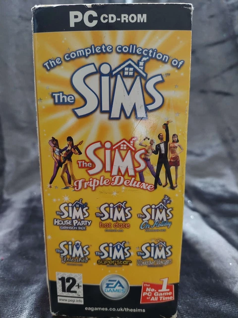 THE COMPLETE COLLECTION of the Sims (Sims 1) + Expansion Packs PC CD ...