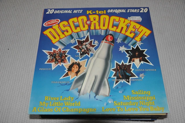 VA SAMPLER - K-tel Disco Rocket - Original Hits - Pop 70s 80s - Album Vinyl LP EUR 12,99 ...