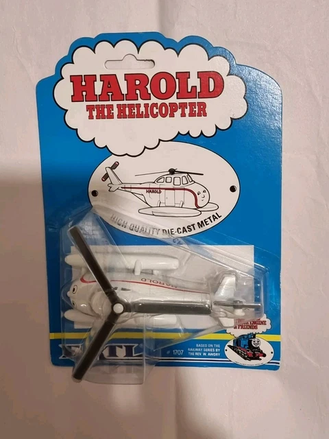 THOMAS TANK & Friends ERTL HAROLD THE HELICOPTER CLOUD CARD 1990 ...