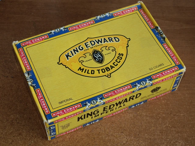 VINTAGE / RETRO... King Edward The Seventh Imperial Mild Tobaccos Cigar ...