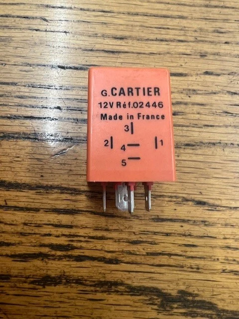 G.CARTIER ORANGE 5 PIN RELAY 02446 Citroen/Peugeot/Renault £19.99 ...