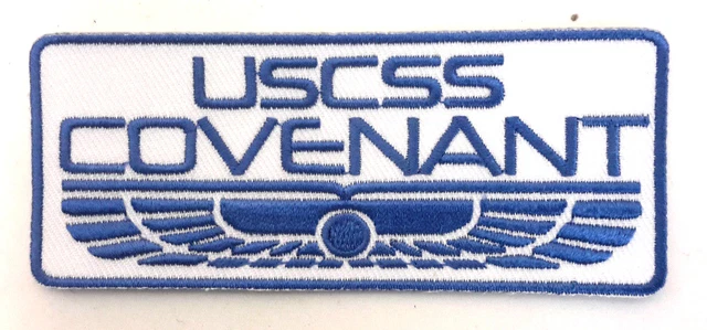 ALIEN USCSS COVENANT Wings Logo Movie Deluxe Uniform Patch- WHITE (ALPA ...