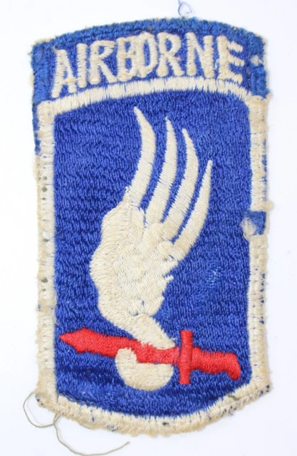 WW2 US ARMY 173rd Airborne Infantry Brigade Patch and Tab Foreign Made ...