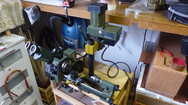 PROXXON DREHMASCHINE PD 210 & Fräseinrichtung PF 210 ...