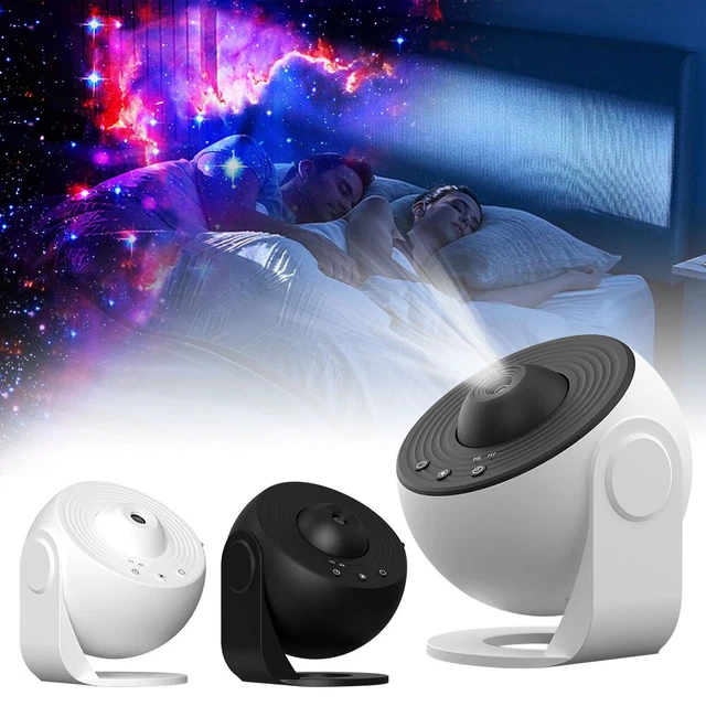 12 IN1 GALAXY Projector Starry Night Light 360° Rotating Space Nebula ...