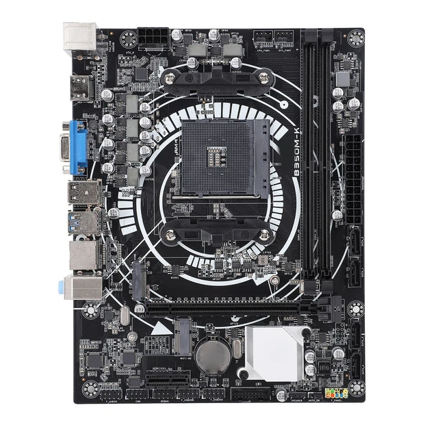 B350M K COMPUTER Motherboard M ATX DDR4 Maximum 64GB NVME M.2 PCIe 3.0 ...