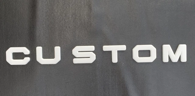 FORD TRANSIT CUSTOM Grille Grill Letters logo badge 3D. 2014-2018 £29. ...