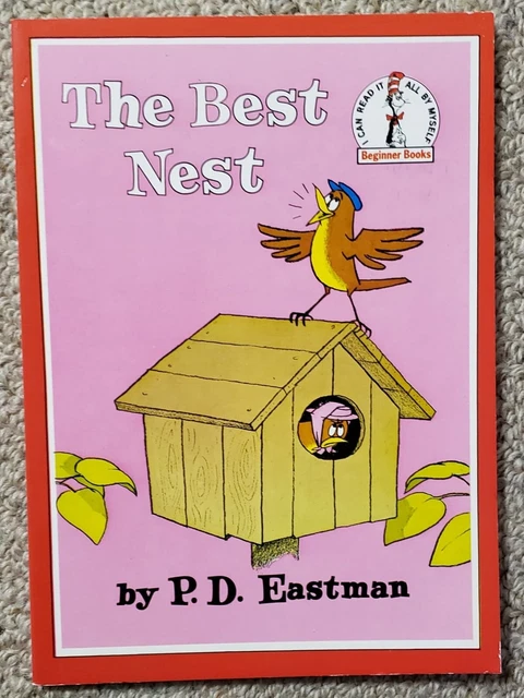 THE BEST NEST ~ P.D.EASTMAN ~ DR SEUSS BEGINNER BOOK ~ Vintage $9.28 ...