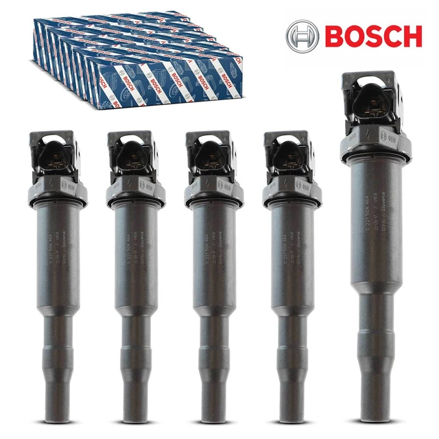 BOSCH 0221504464 BOBINE D'Allumage 5x Pour BMW E46 E90 E93 E92 E91 E39 E60 E61 EUR 165,17 ...