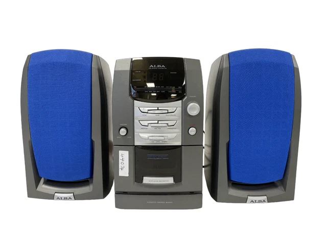 ALBA CD MICRO Digital System SYS 1707 Radio Stereo Cassette Recorder ...