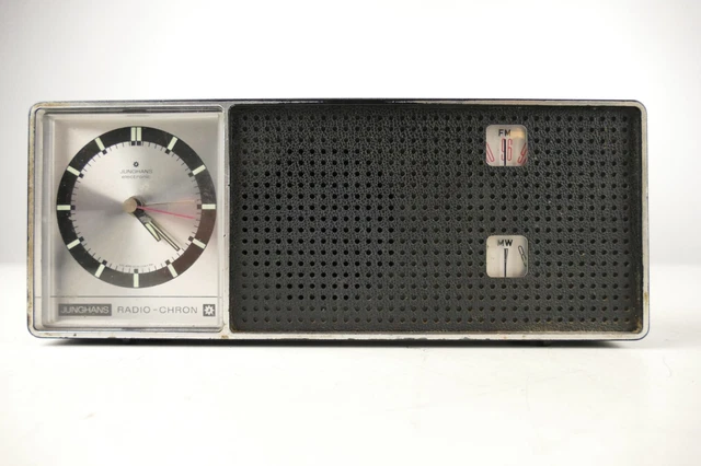 JUNGHANS RADIO-CHRON RADIOWECKER Uhr geht Radio tot Bastler RB-2692 EUR ...