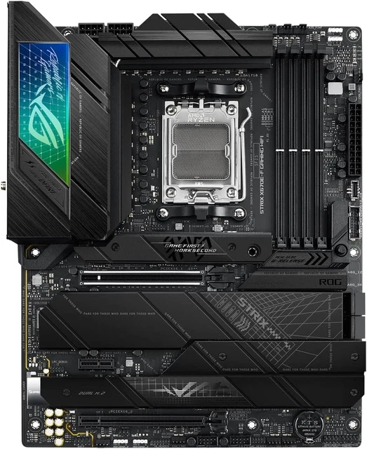ASUS ROG STRIX X670E-F GAMING WIFI Motherboard Socket AM5 X670 DDR5 S ...