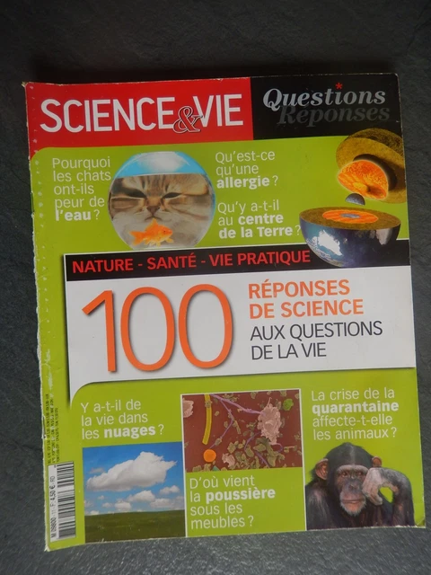 REVUE SCIENCE ET VIE N° 11- 100 réponses de sciences EUR 3,00 - PicClick FR