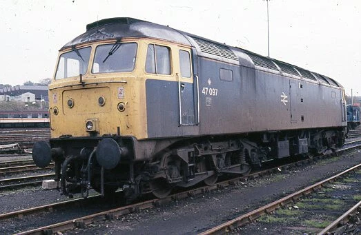 ORIGINAL COLOUR SLIDE of 47097 BR class 47 diesel loco £1.25 - PicClick UK