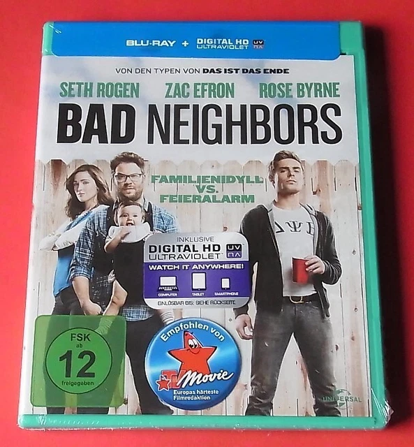 BLU-RAY DISC : BAD NEIGHBORS mit Zac Efron u.a. - neu!! EUR 2,00 ...